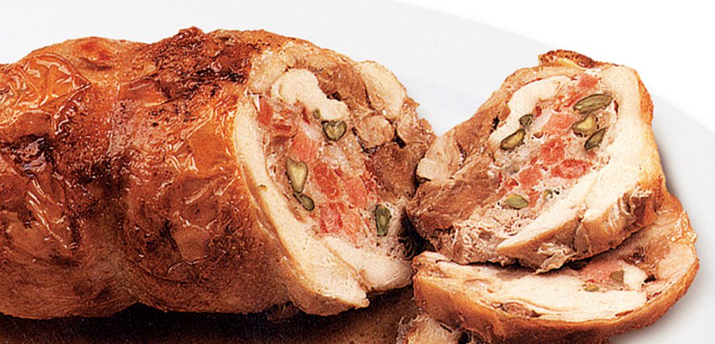 Cappone ripieno in salsa di vino | Macellerie del Contadino